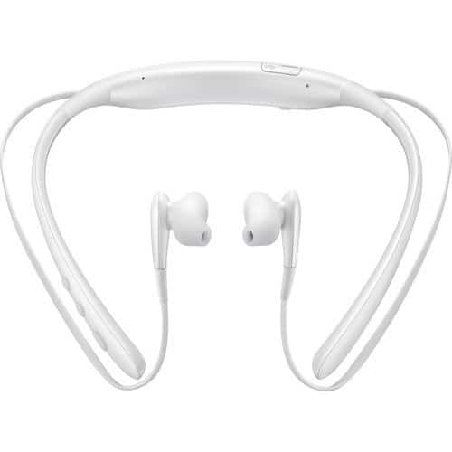 Samsung Level U Wireless Bluetooth Headphones (White) - Cellxpo