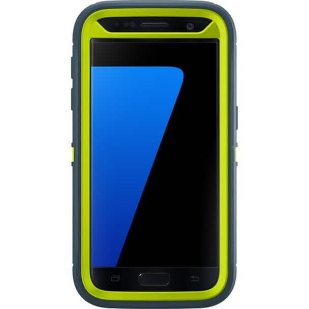 OtterBox Defender Case Samsung Galaxy S7 (Meridian) Gray/Green - Cellxpo